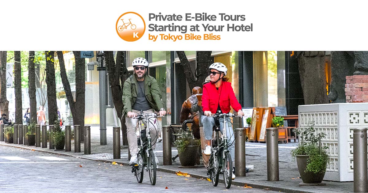 Tokyo Bike Bliss - Private E-Bike Tours from Your Hotel